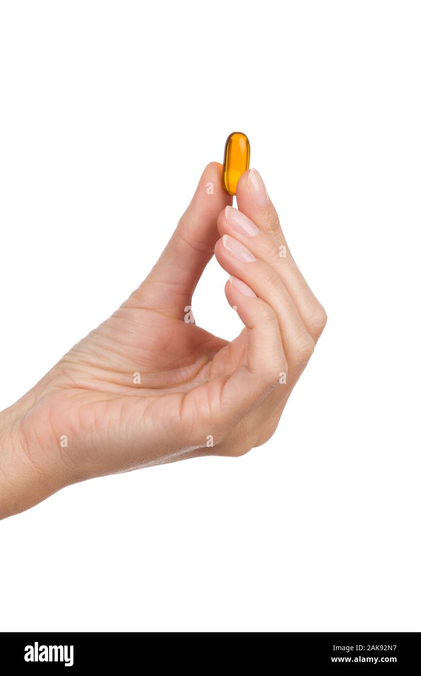 Hand gripping product Cut Out Stock Images & Pictures - Alamy