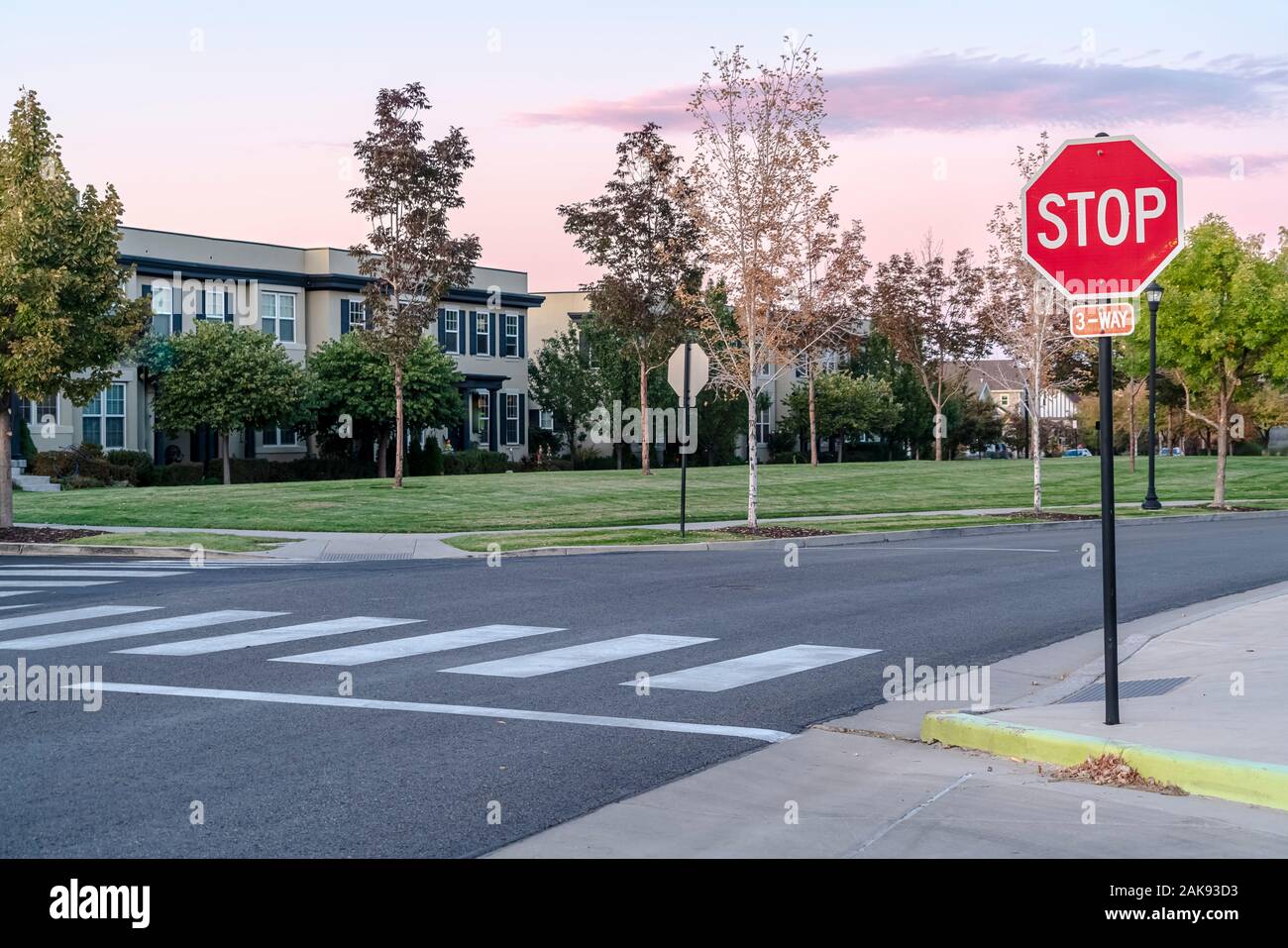 Intersection Sign High Resolution Stock Photography and Images - Alamy