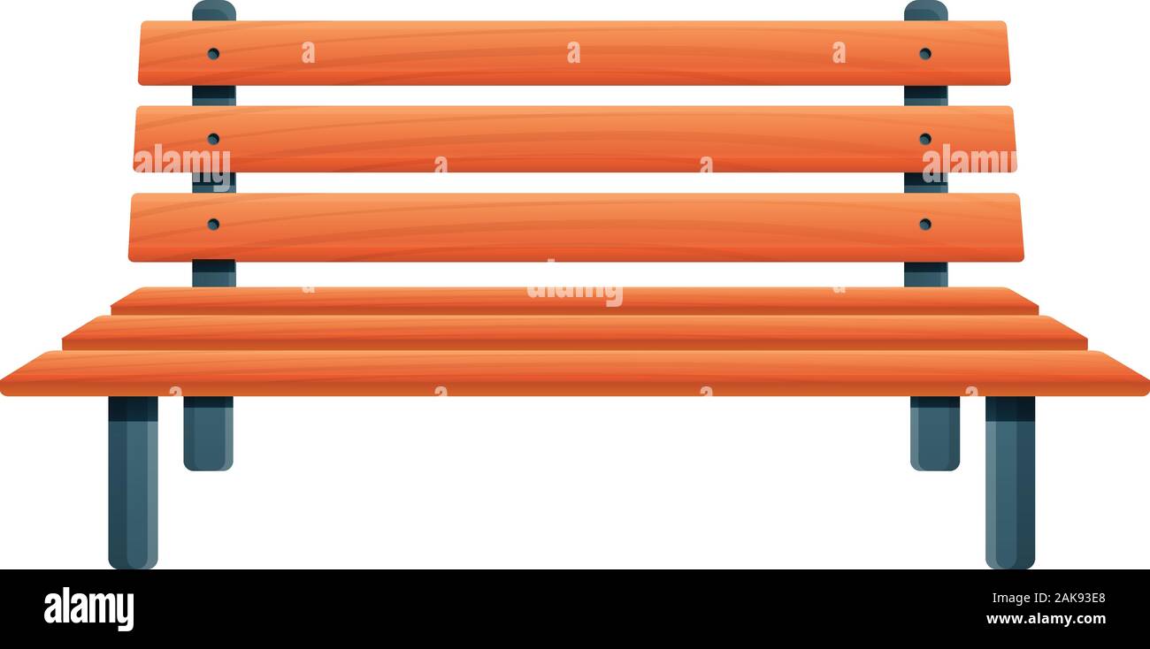 Classic bench icon. Cartoon of classic bench vector icon for web design ...