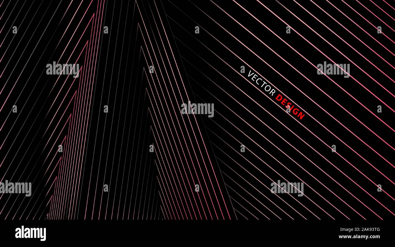 Abstract vector background of geometric and radiant lines. New texture ...