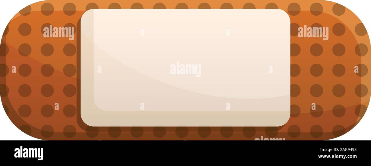 Medical plaster icon. Cartoon of medical plaster vector icon for web ...