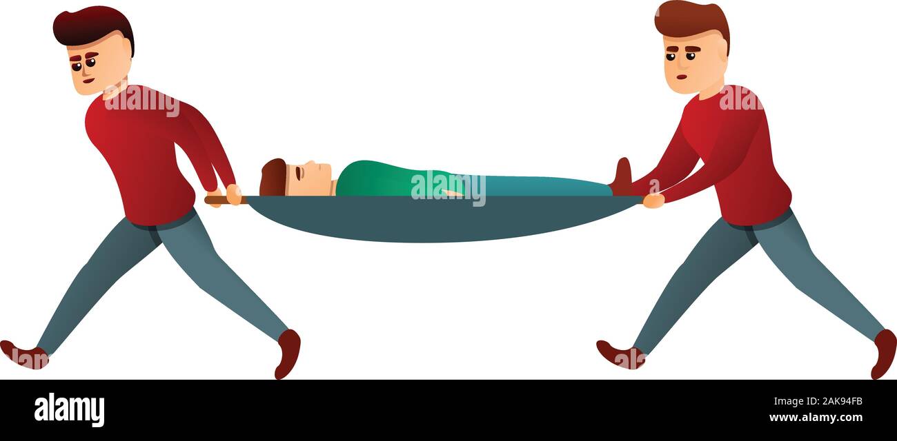 Emergency medical help icon. Cartoon of emergency medical help vector ...