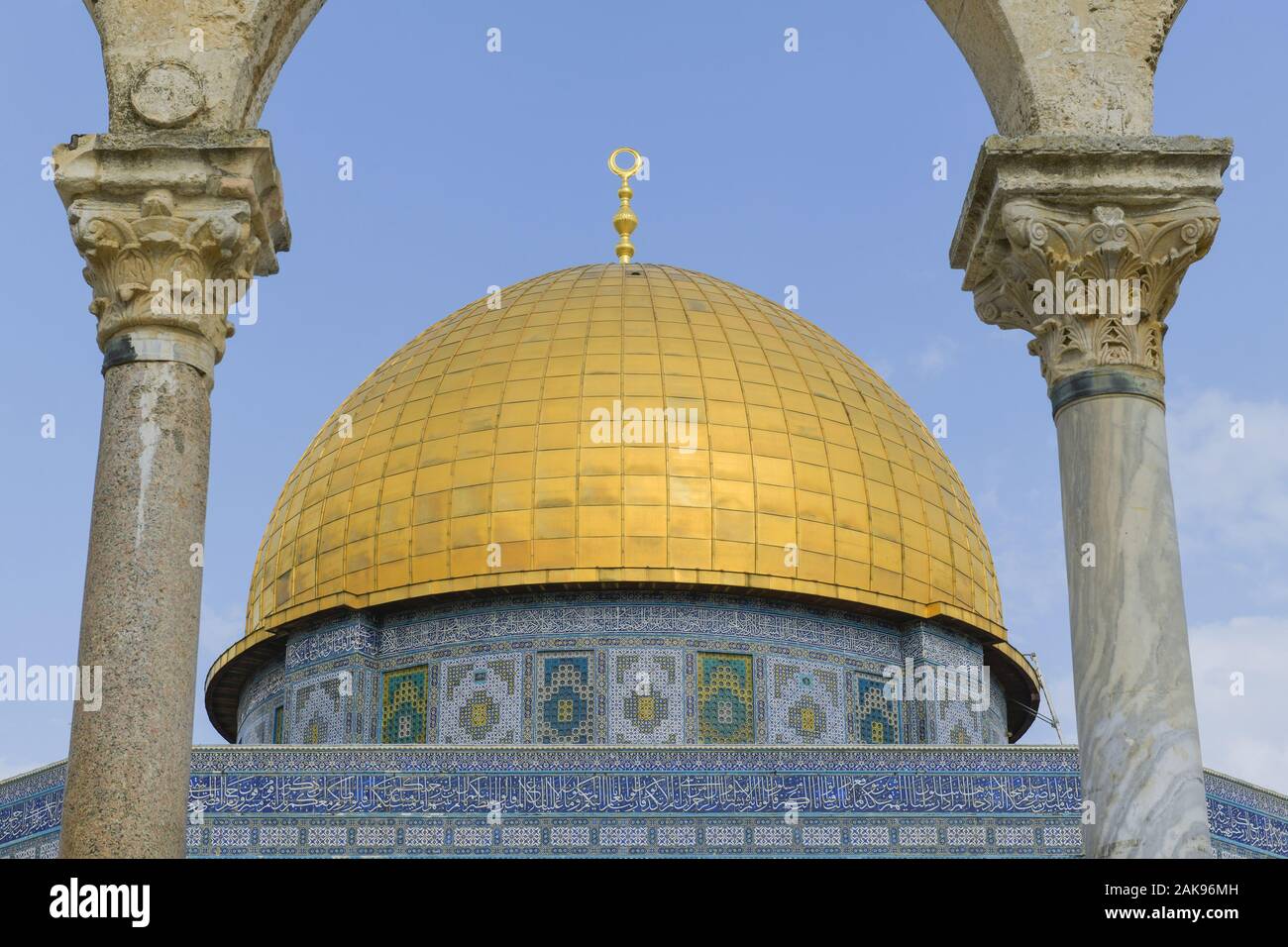 Felsendom, Tempelberg, Jerusalem, Israel Stock Photo - Alamy
