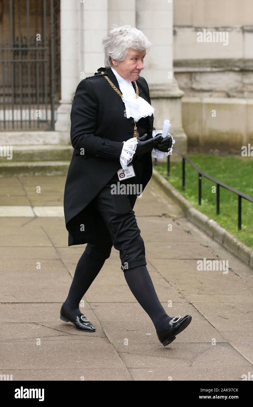 Sarah Clarke, Lady Usher of the Black Rod leaves the Service for a New ...