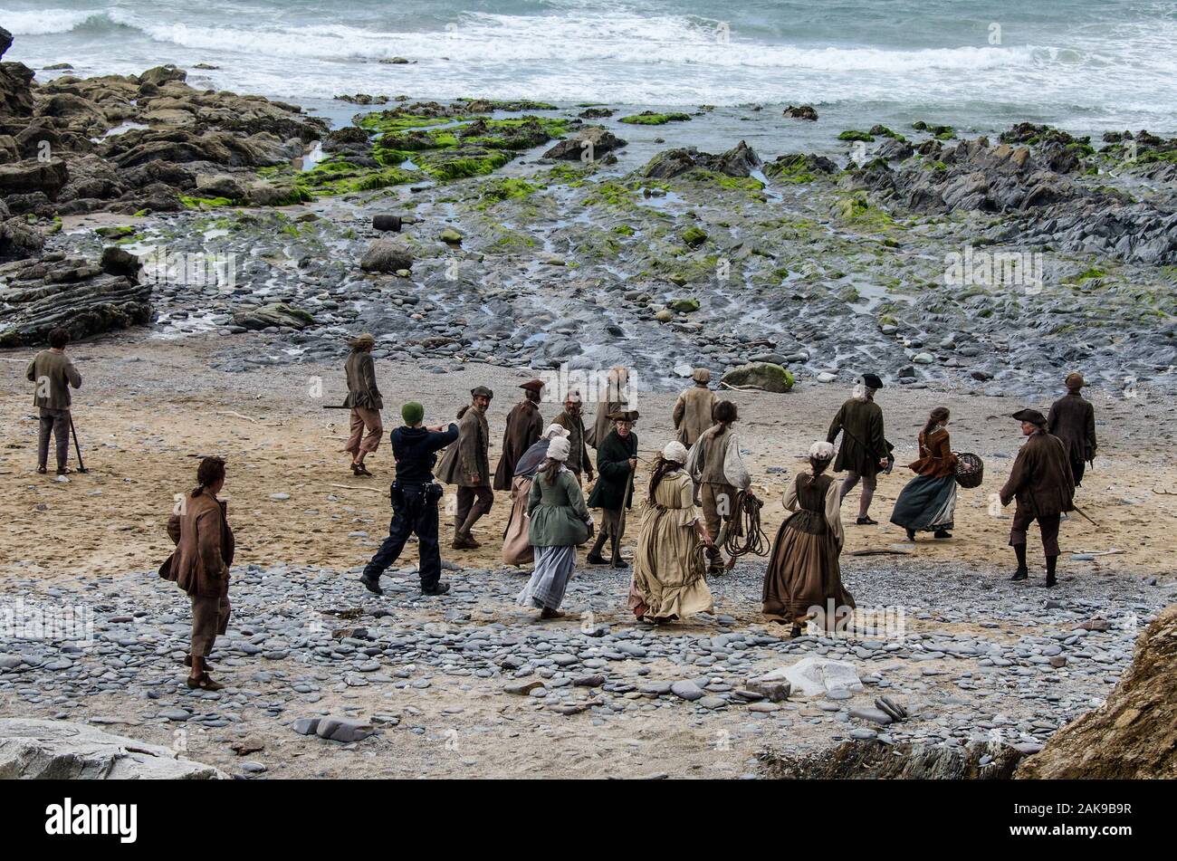 Poldark location,The BBC Poldark series, starring Aidan Turner,filmed ...