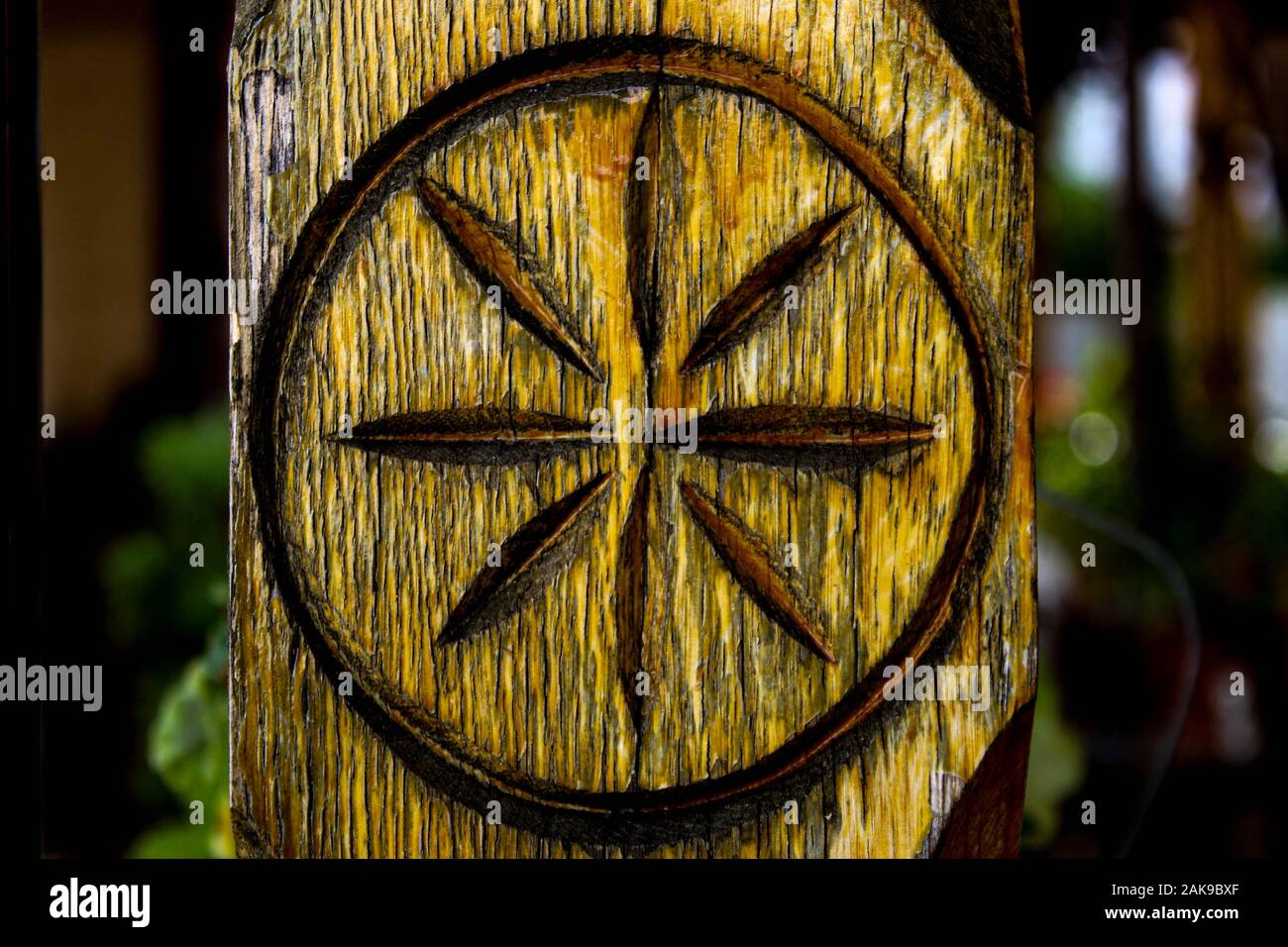 The symbol of the sun in traditional art Stock Photo - Alamy