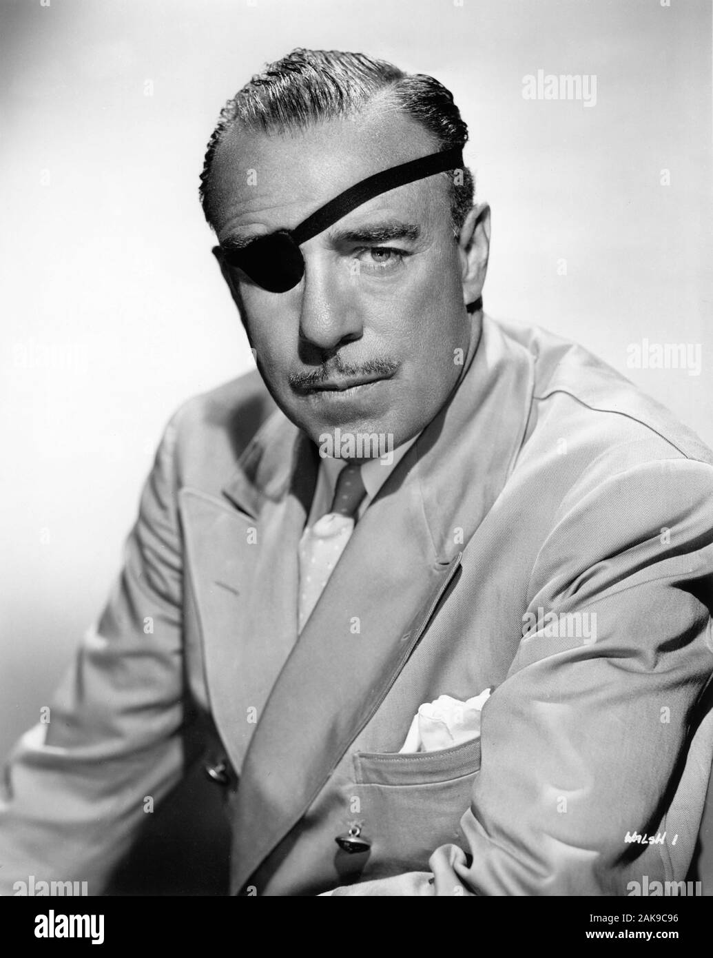 Legendary Movie Director Raoul Walsh 1939 Portrait Warner Bros Stock