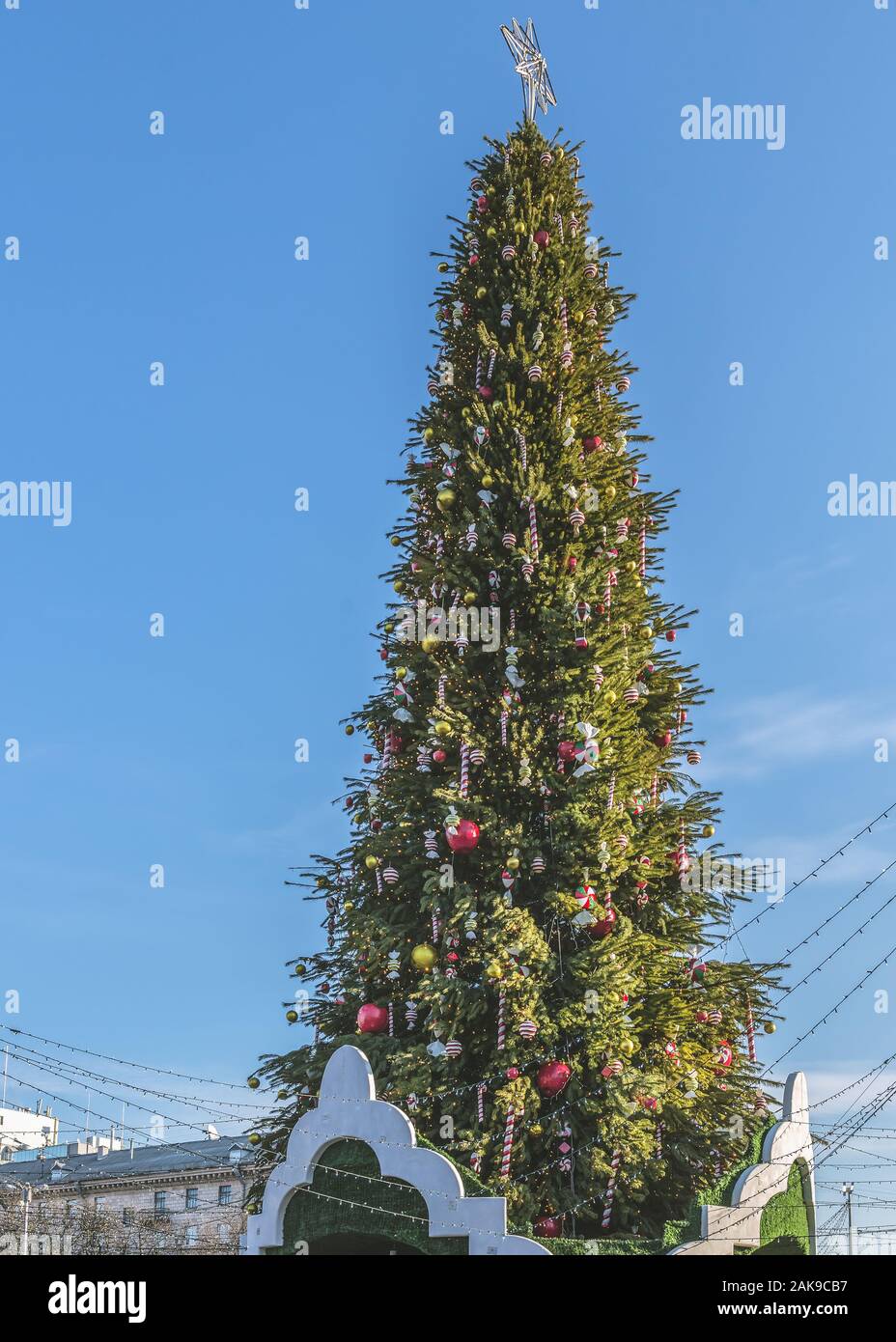 Ukraine christmas tree hi-res stock photography and images - Alamy