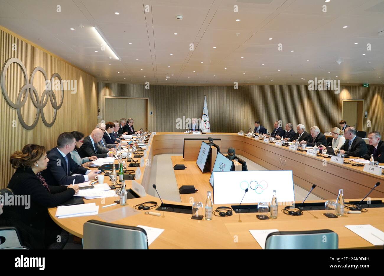 Meeting International Olympic Committee High Resolution Stock ...