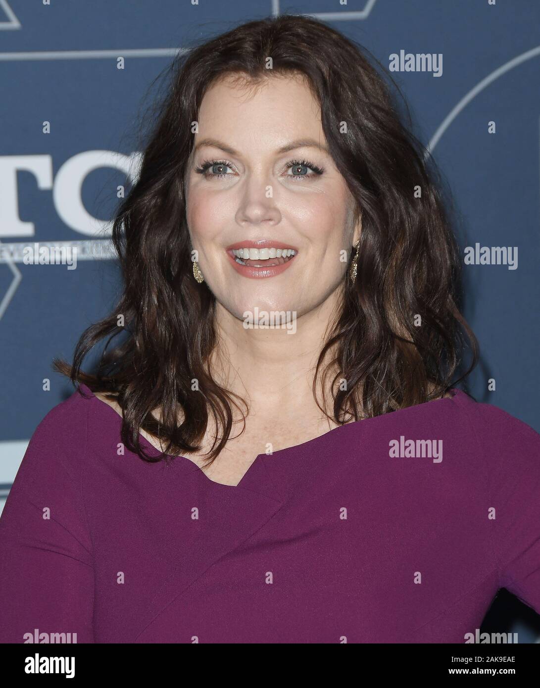 Los Angeles, USA. 07th Jan, 2020. Bellamy Young arrives at the FOX ...