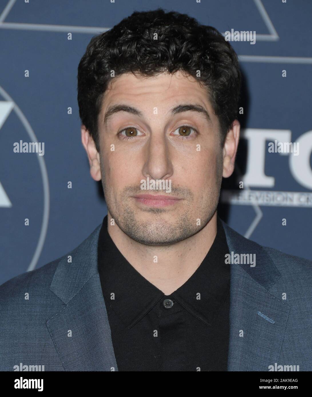 Los Angeles, USA. 07th Jan, 2020. Jason Biggs arrives at the FOX Winter ...