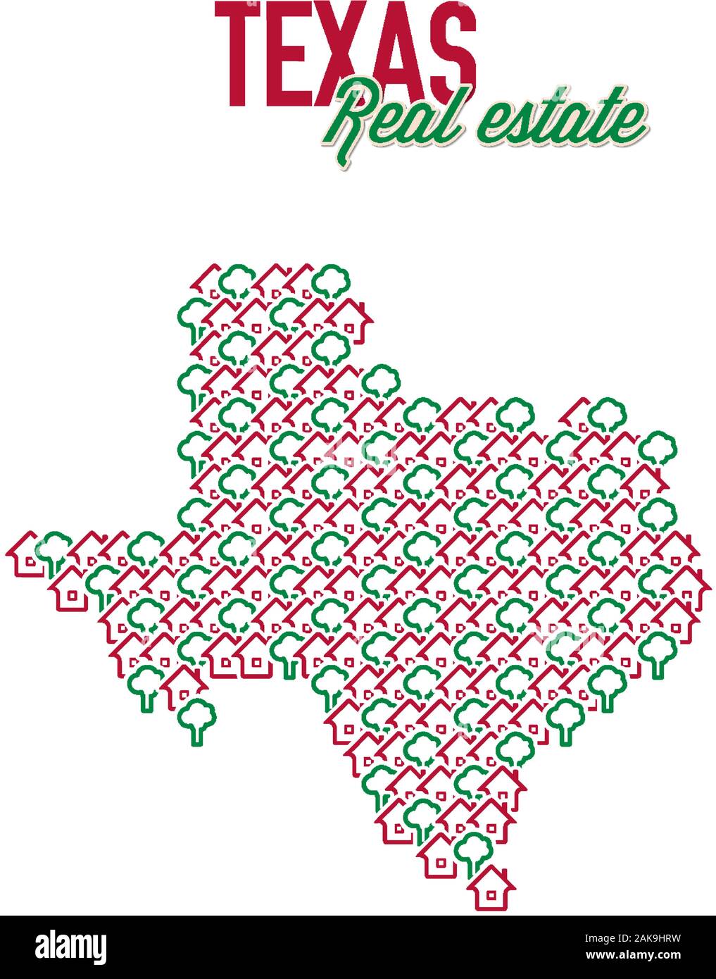 Texas population map hi-res stock photography and images - Alamy