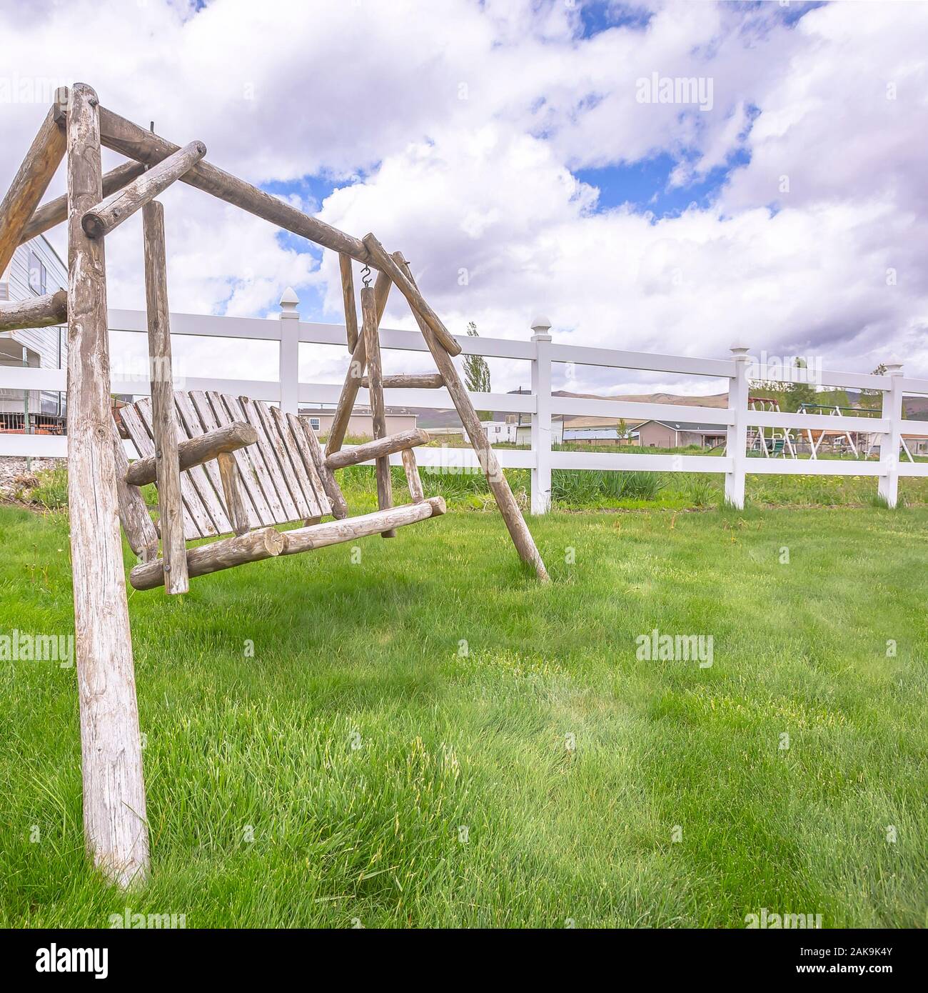 Old Wooden Swing High Resolution Stock Photography and Images - Alamy