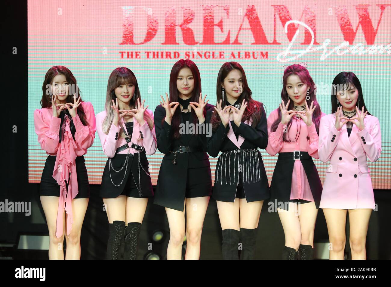 08th Jan, 2020. S. Korean girl group Dream Note South Korean girl group ...