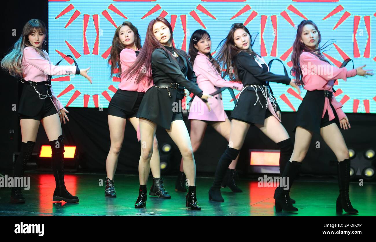 08th Jan, 2020. S. Korean girl group Dream Note South Korean girl group ...