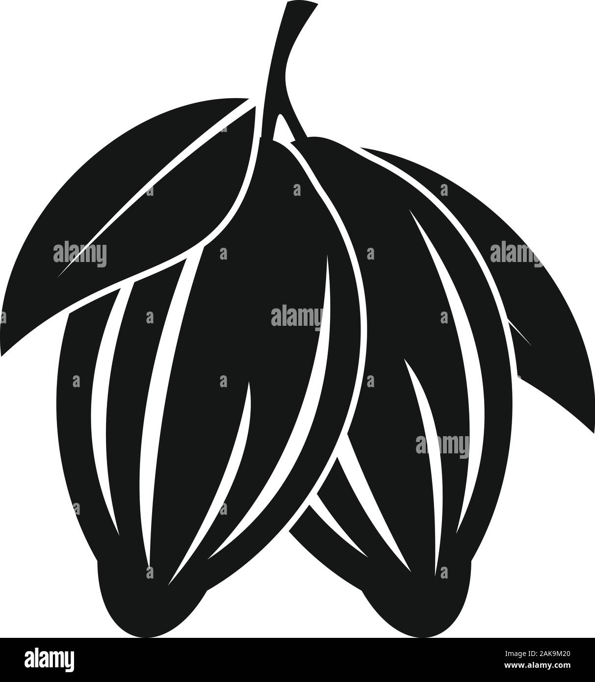 Cocoa icon. Simple illustration of cocoa vector icon for web design ...