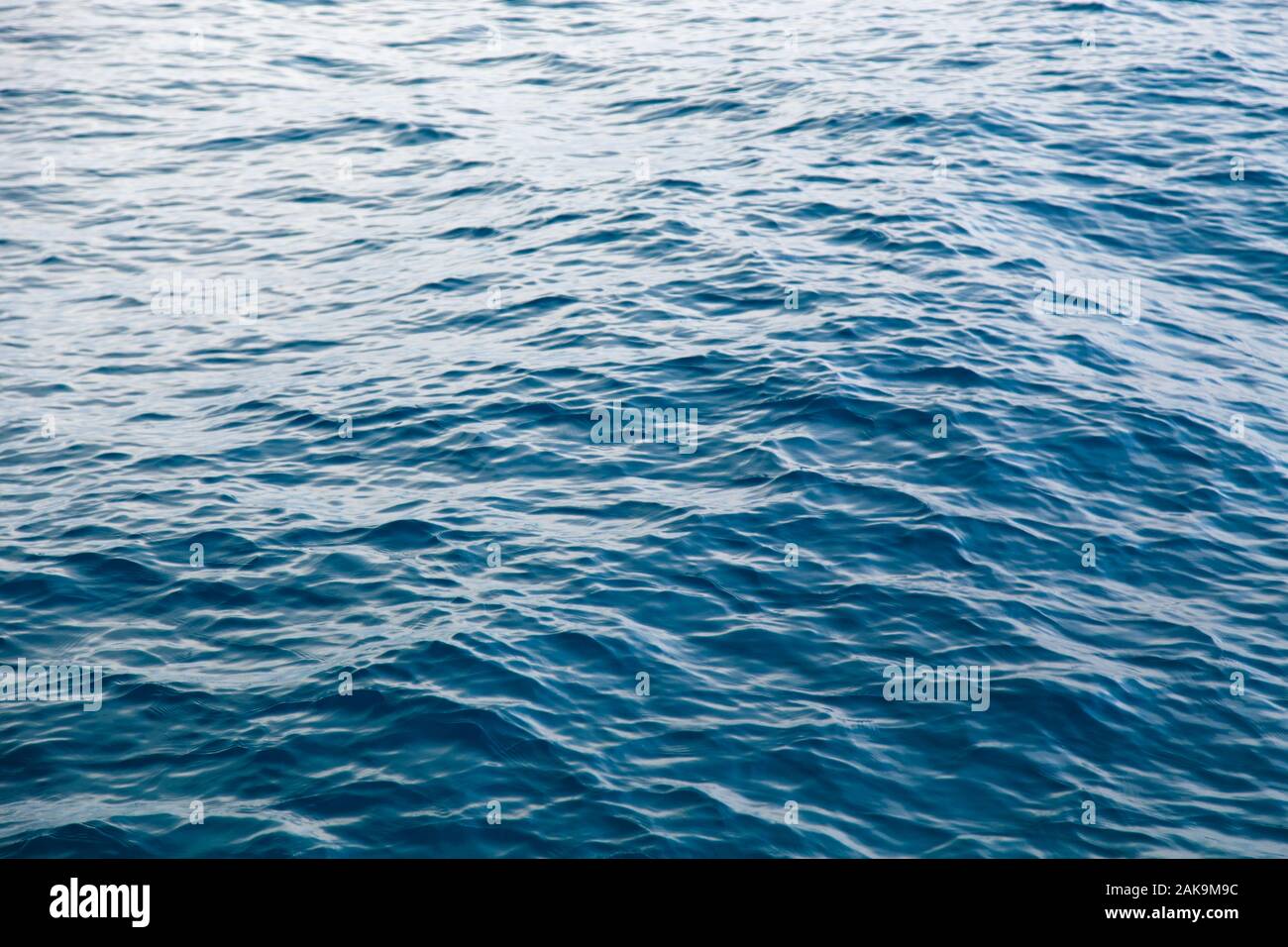 Clear water texture in blue. Background of the ocean and the sea ...