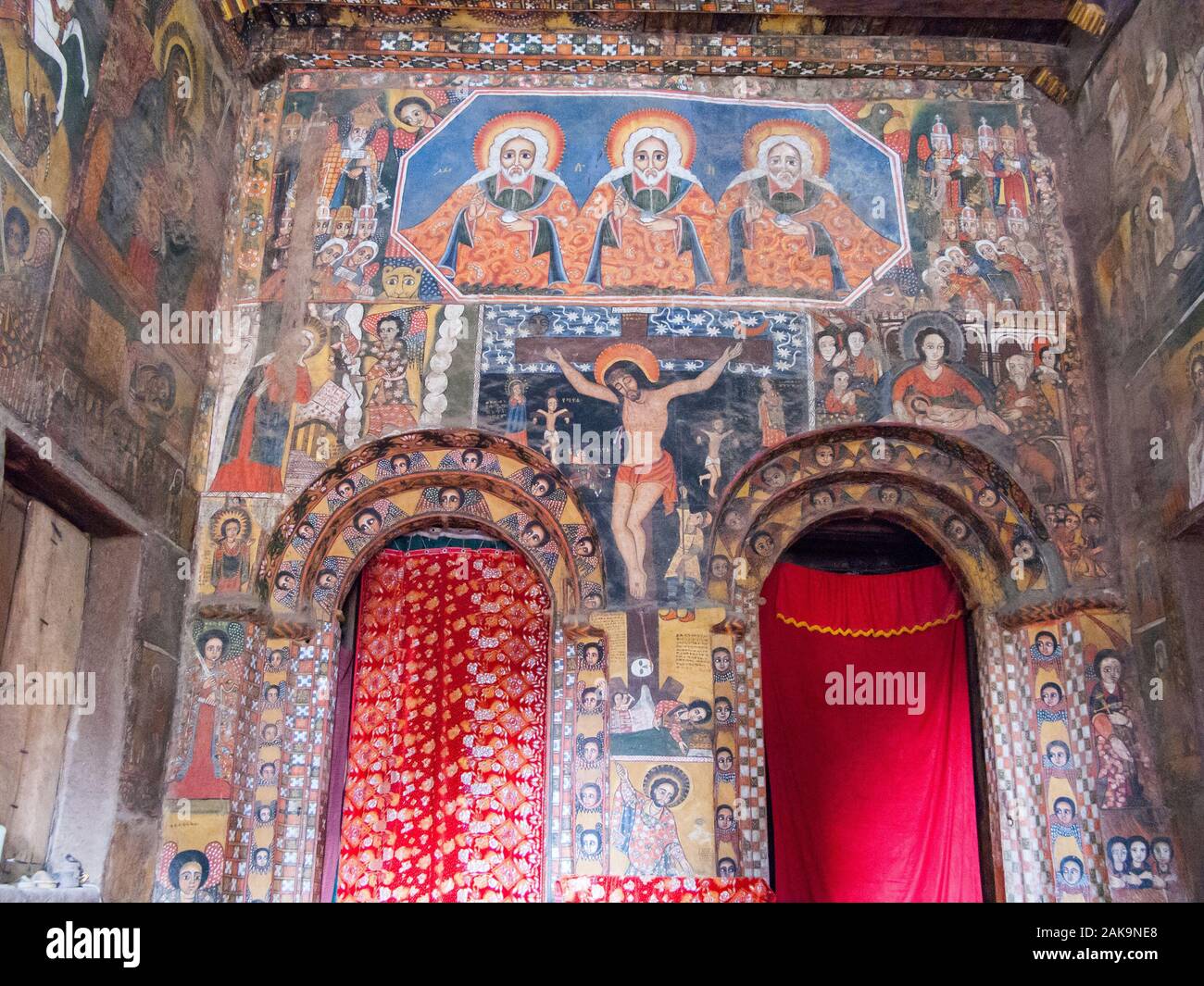 Ancient ethiopian orthodox church interior hi-res stock photography and ...
