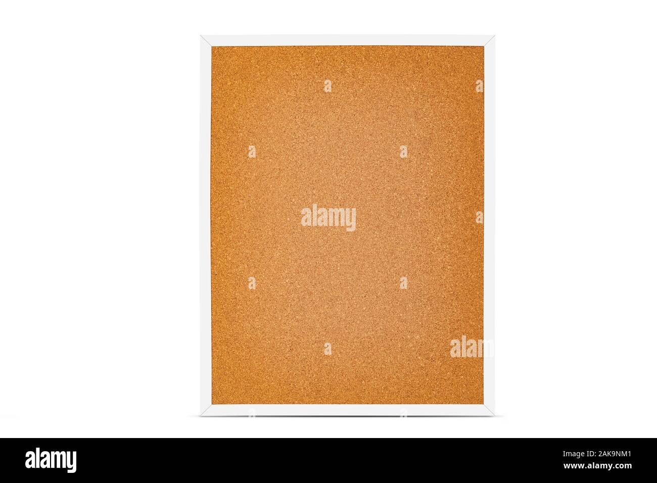 Cork board for notes isolated over white background Stock Photo - Alamy