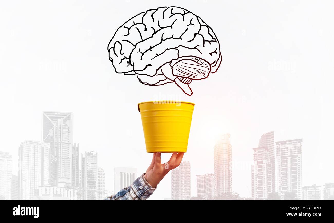 Brain drawing hi-res stock photography and images - Alamy