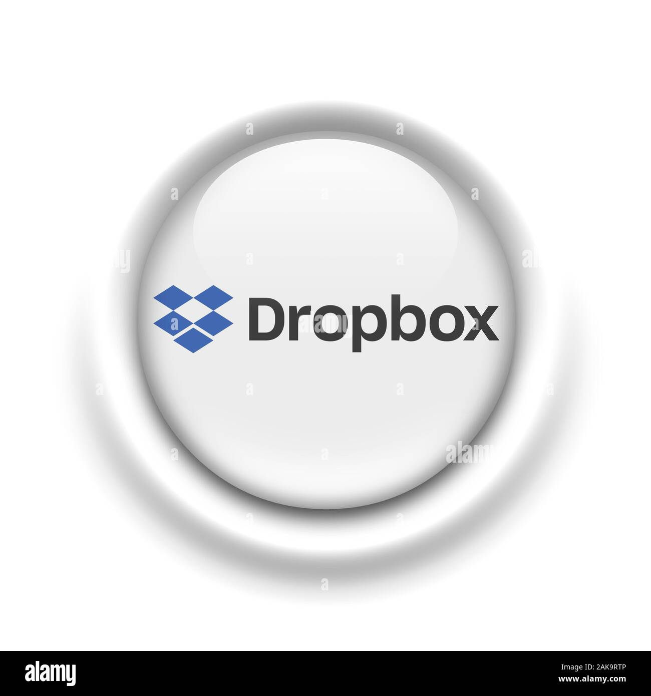 Dropbox icon logo hi-res stock photography and images - Alamy