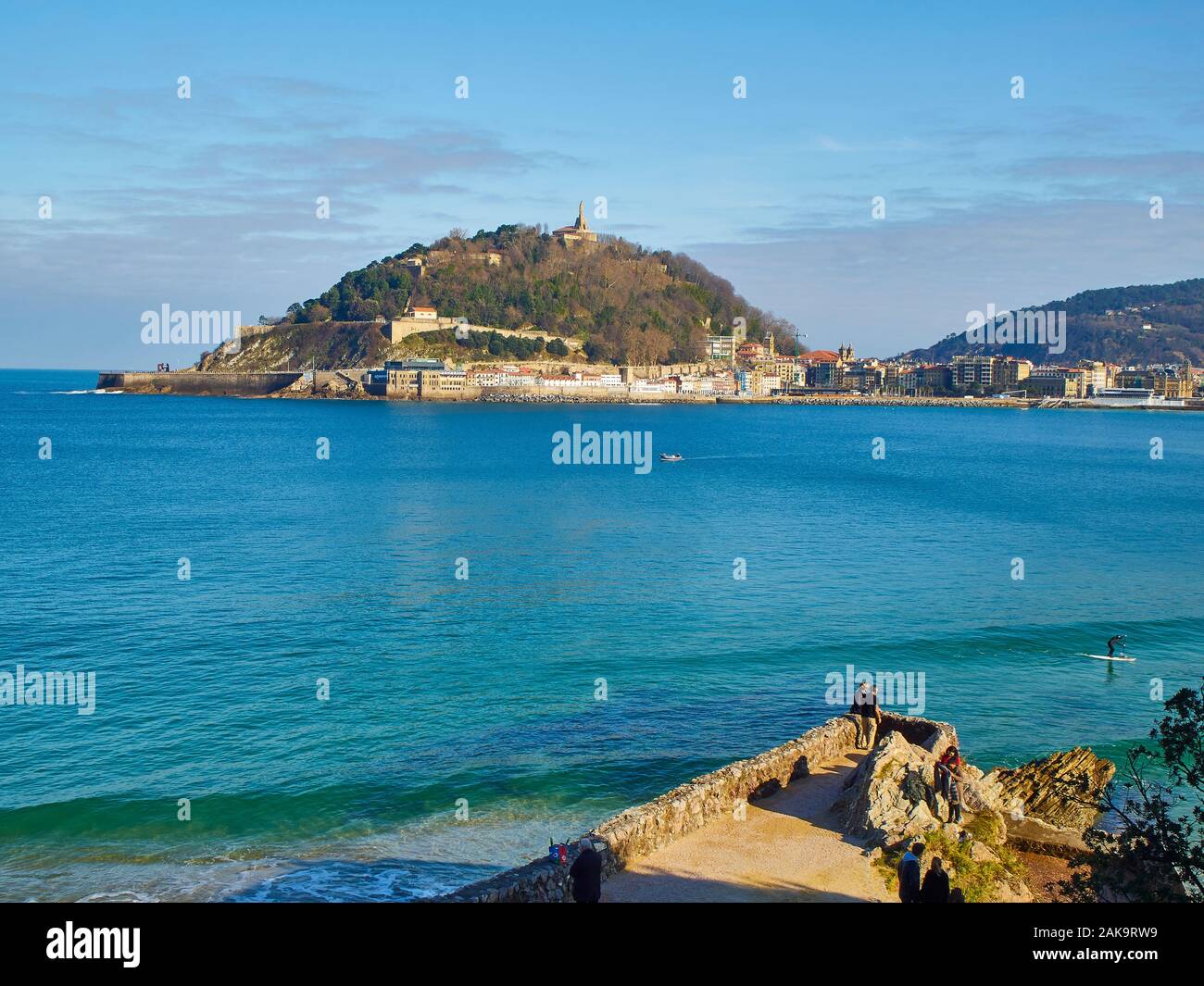 Monte urgull san sebastian spain hi-res stock photography and images ...
