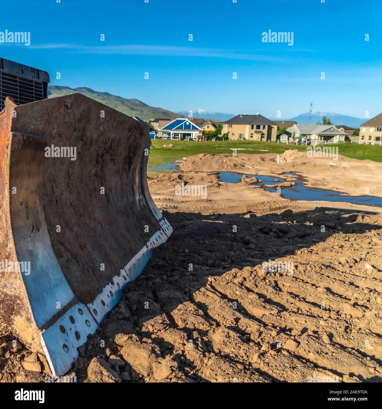 Bulldozer Tracks High Resolution Stock Photography and Images - Alamy