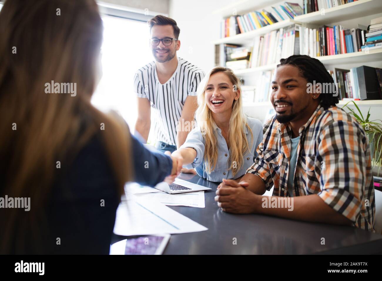 Diverse Group Of People Meeting High Resolution Stock Photography and ...