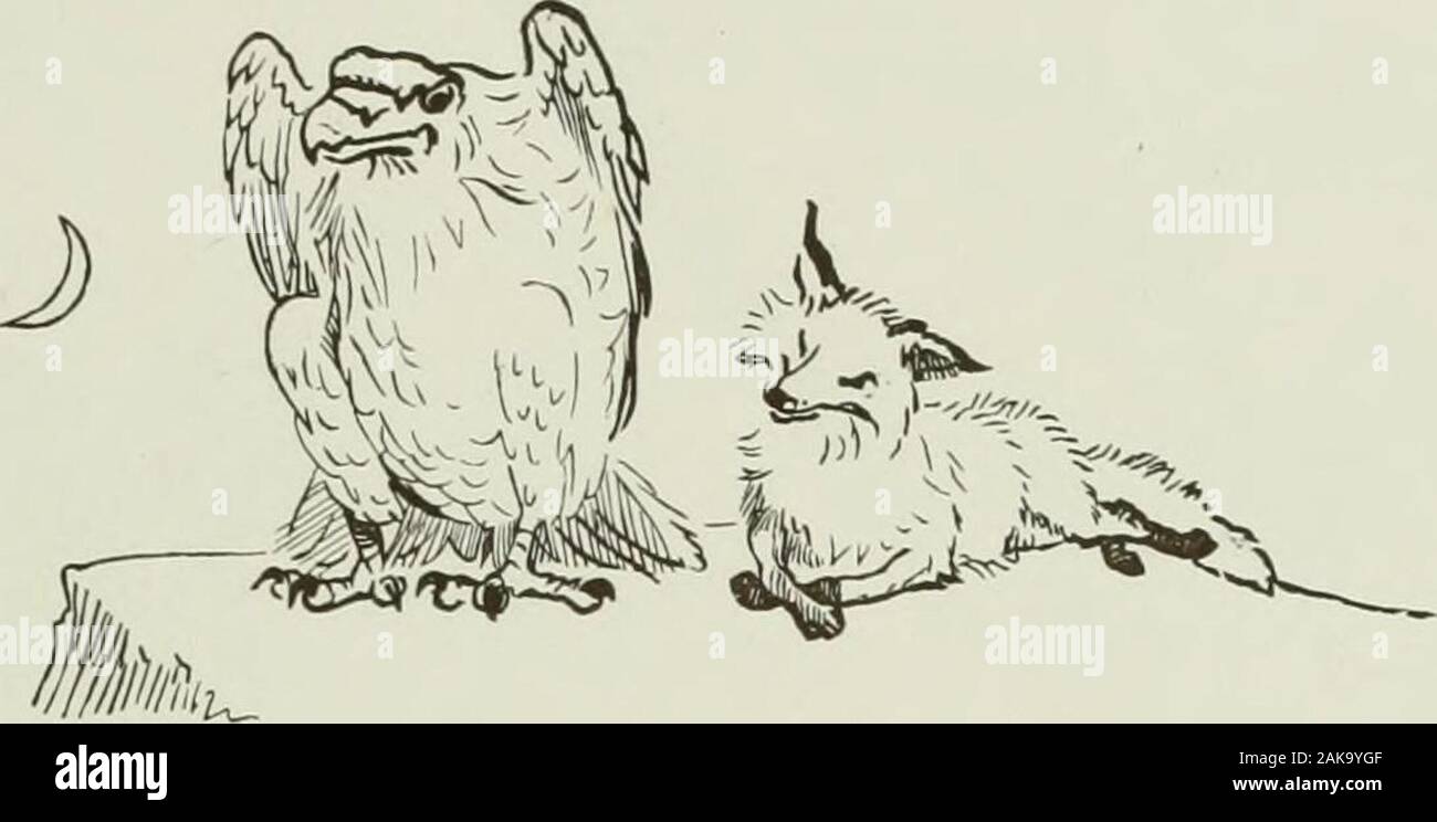 Some of Aesop's fables with modern instances shewn in designs by ...