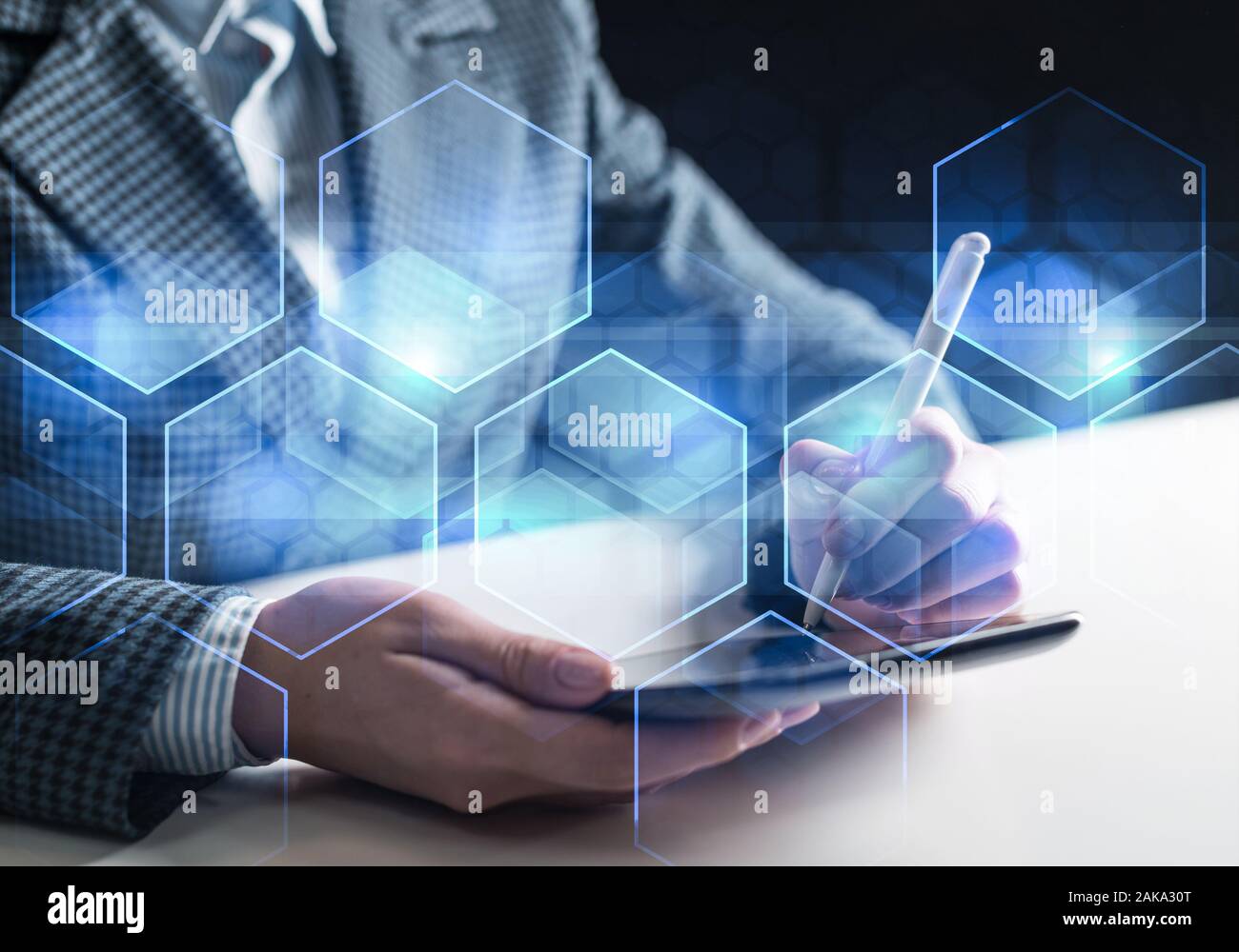 Business and innovation technology concept Stock Photo - Alamy