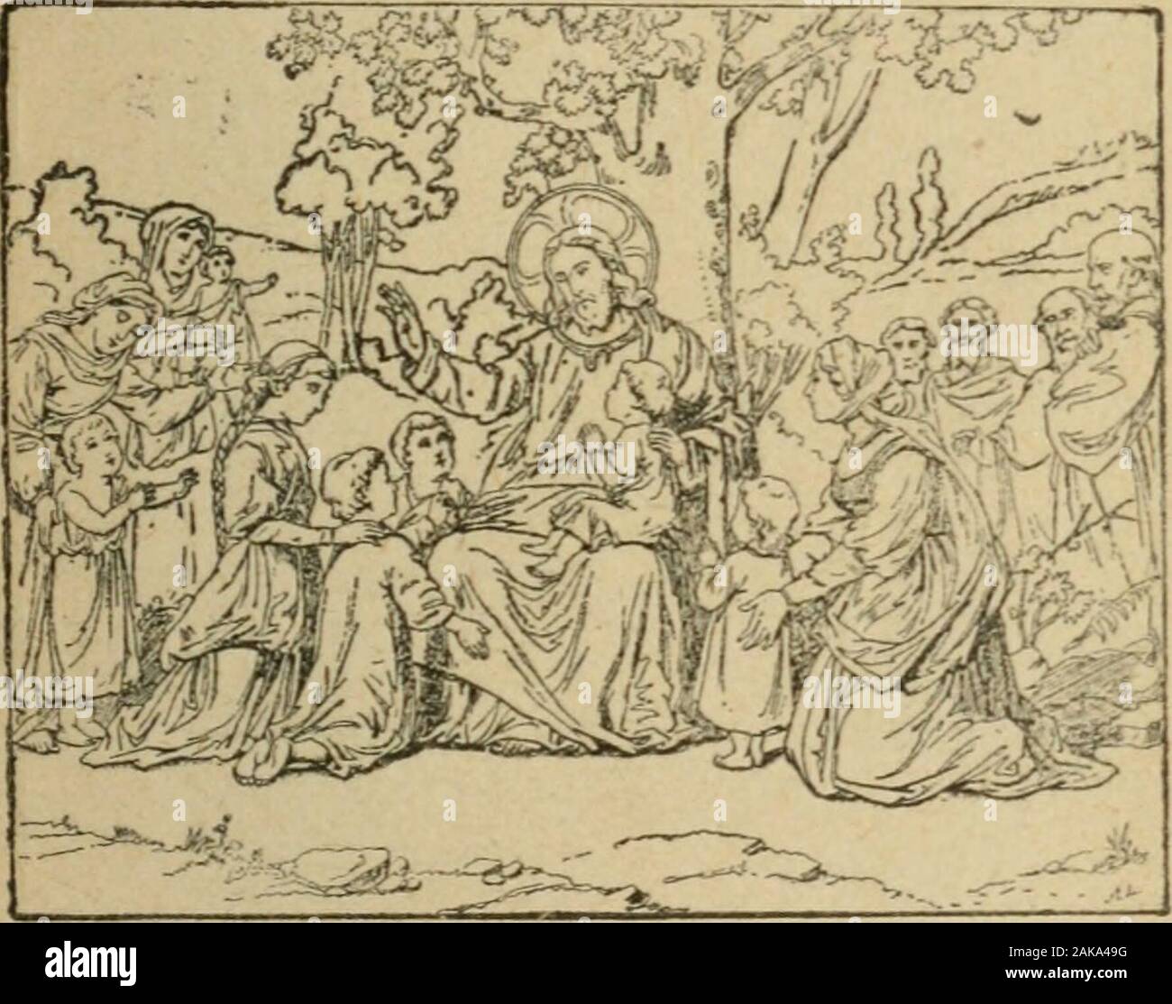 Le christ bénit les enfants hi-res stock photography and images - Alamy