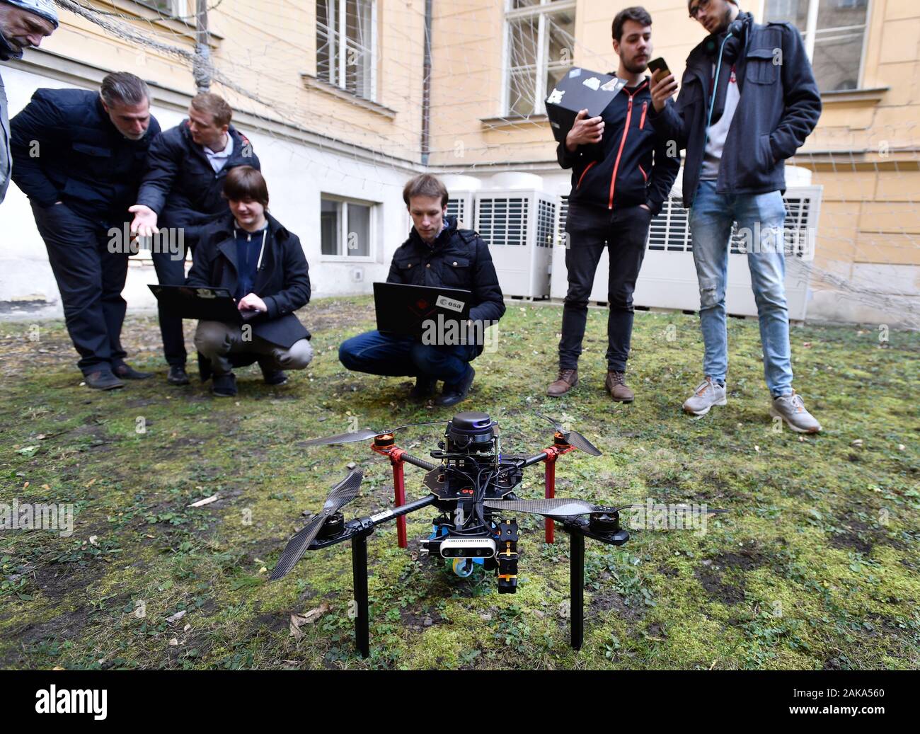 Prague, Czech Republic. 08th Jan, 2020. The Prague Czech Technical ...