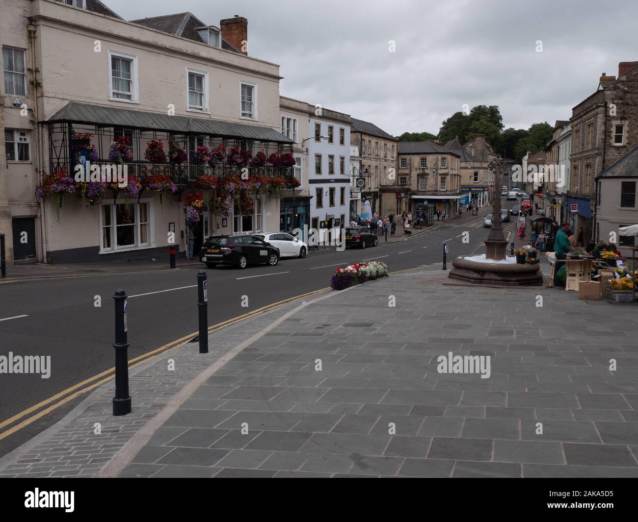 The High Street, Frome, Somerset Stock Photo - Alamy