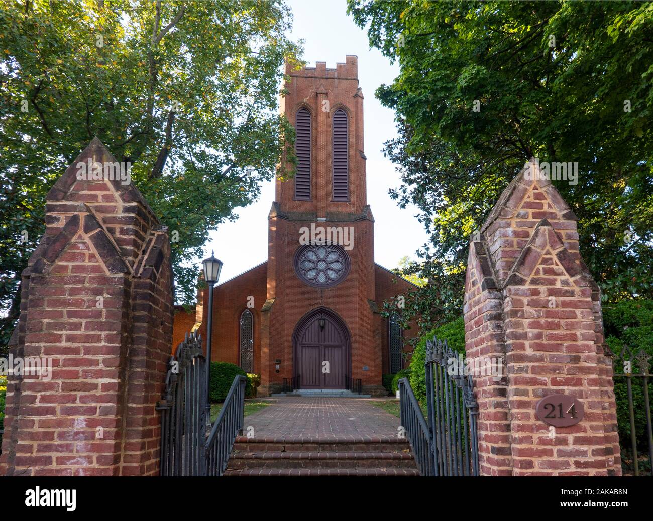 Trinity Episcopal church in Staunton VA Stock Photo - Alamy