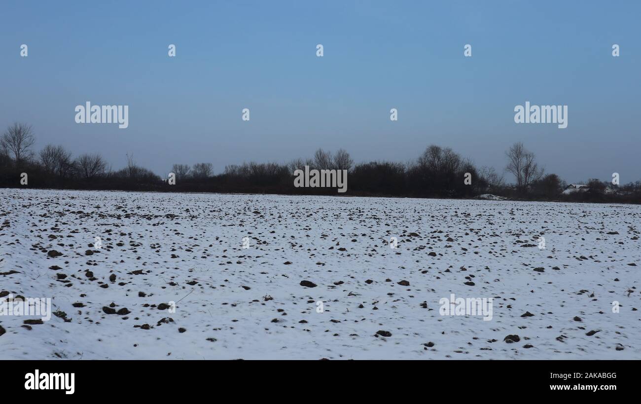 Blue winter background hd hi-res stock photography and images - Alamy