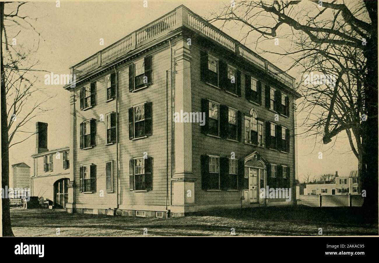An architectural monograph on old three story houses of New England ...