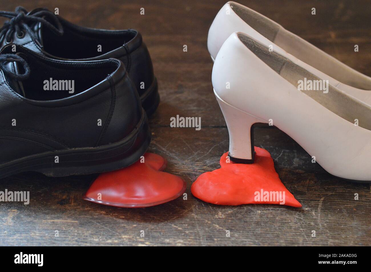 Stepping into the shoes hi-res stock photography and images - Alamy