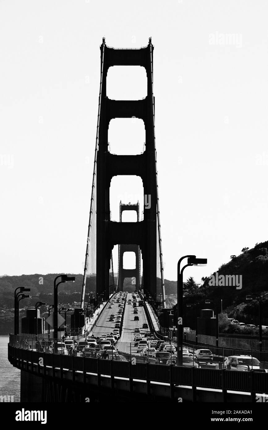 Golden chain highway Black and White Stock Photos & Images - Alamy