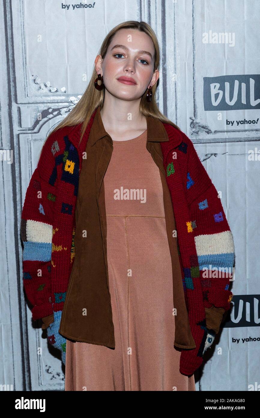 New York, NY, USA. 7th Jan, 2020. Victoria Pedretti inside for AOL ...