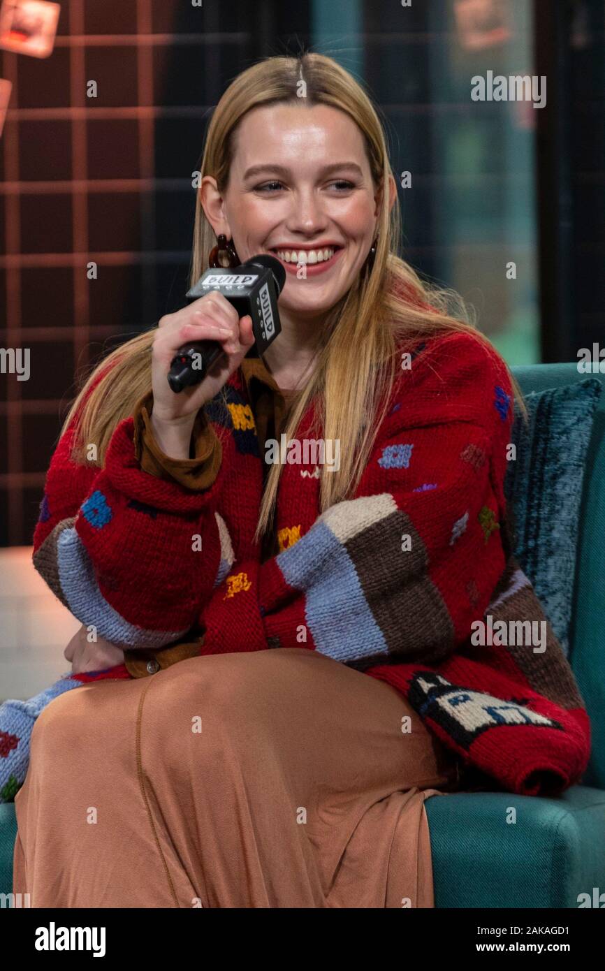 New York, NY, USA. 7th Jan, 2020. Victoria Pedretti inside for AOL ...