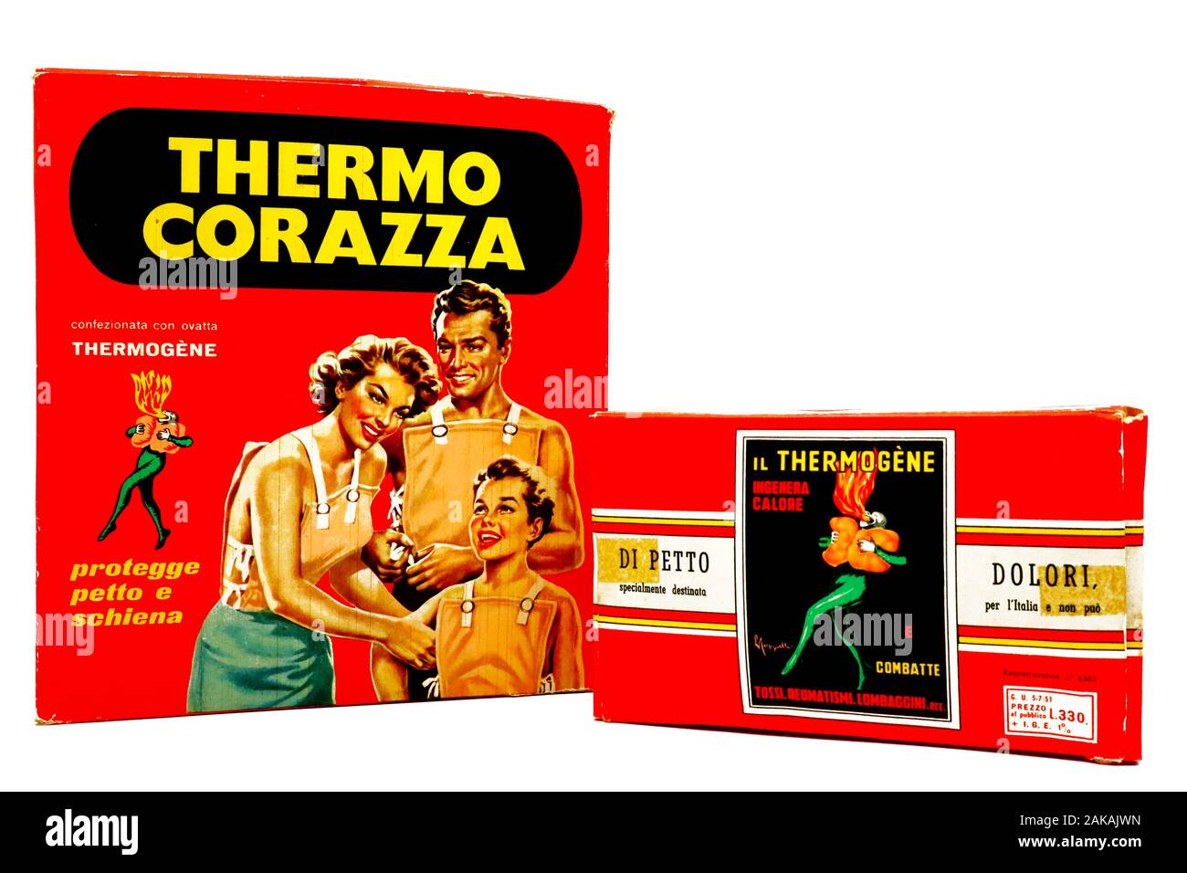 Vintage Thermo Armour THERMOGENE medicated soft cotton wadding with ...