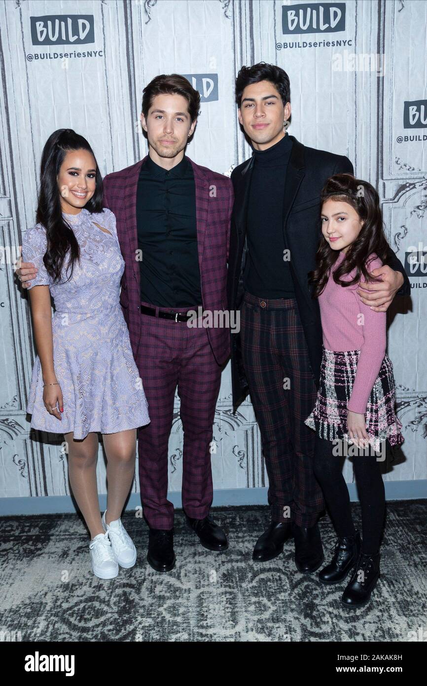 New York, NY, USA. 7th Jan, 2020. Emily Tosta, Brandon Larracuente ...