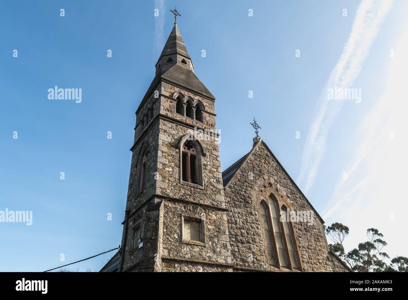 architectural detail of St. Mary s Anglican Church of Howth, Ireland ...