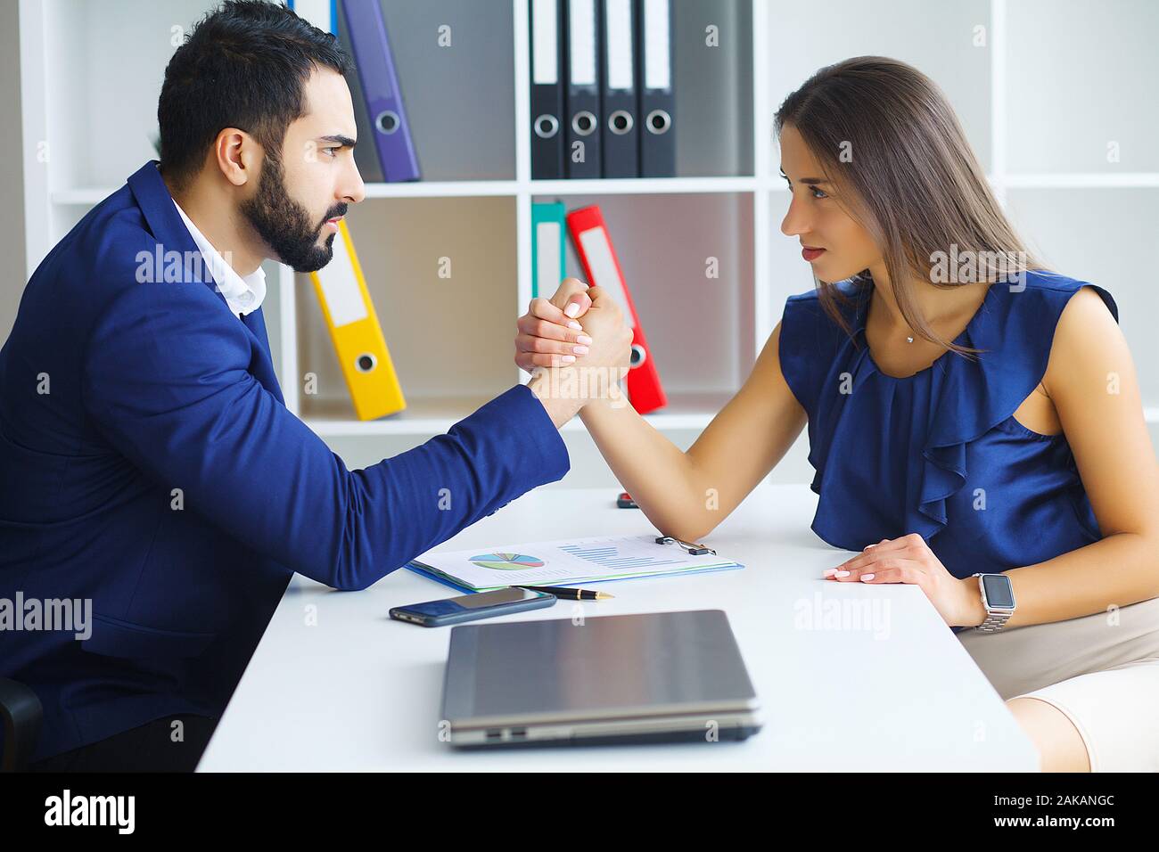 Stern expressions hi-res stock photography and images - Alamy