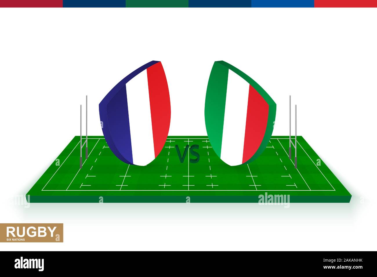 Euro rugby Stock Vector Images - Alamy