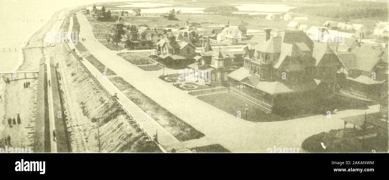 Cottage City illustrated . Samoset Avenue and View, looking West from ...