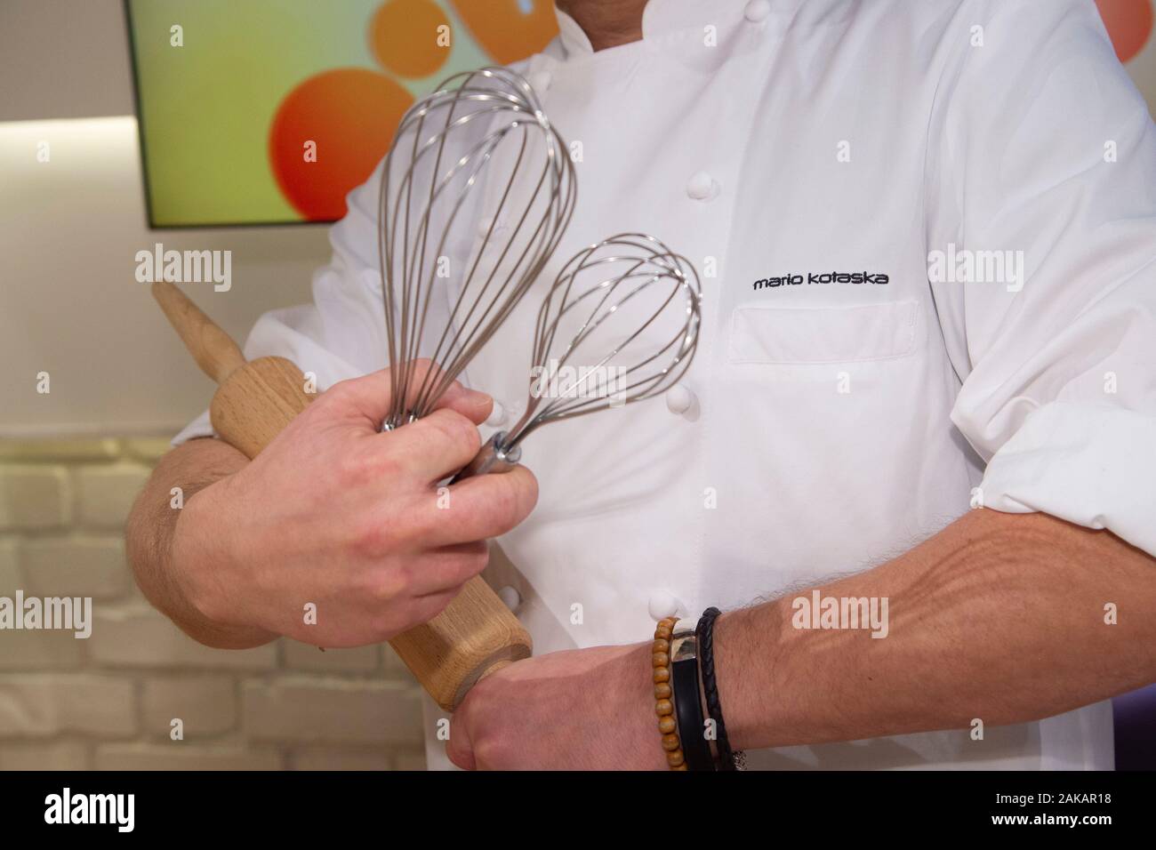 Mario KOTASKA, star chef, chef, television, here in the studio of the ...