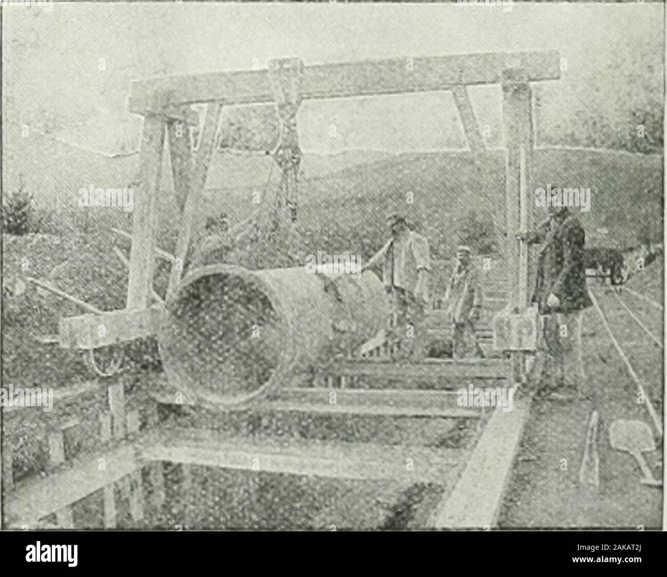 The Surveyor and municipal engineer . about 2401b. on the square inch ...