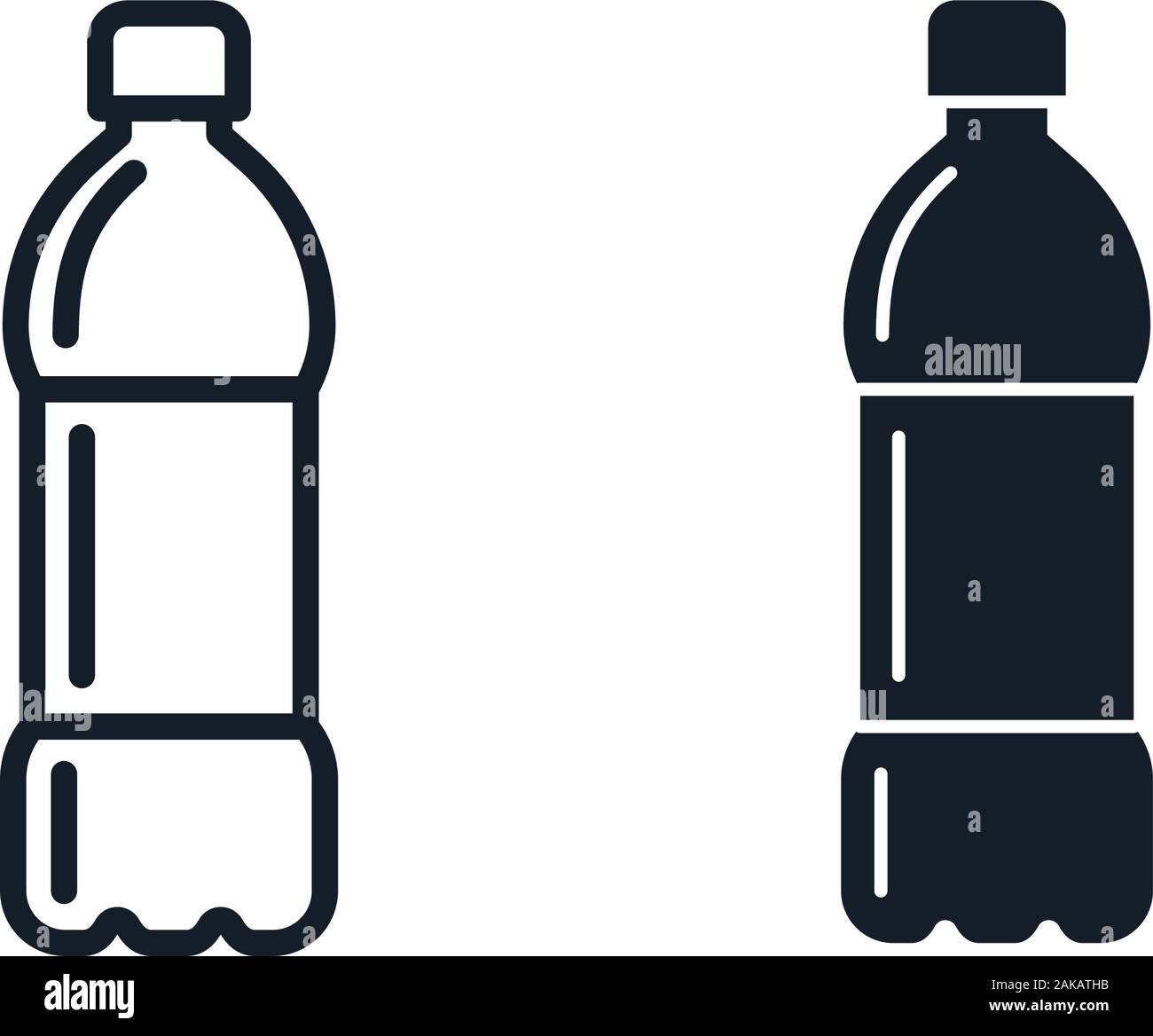 Plastic Bottle Vector