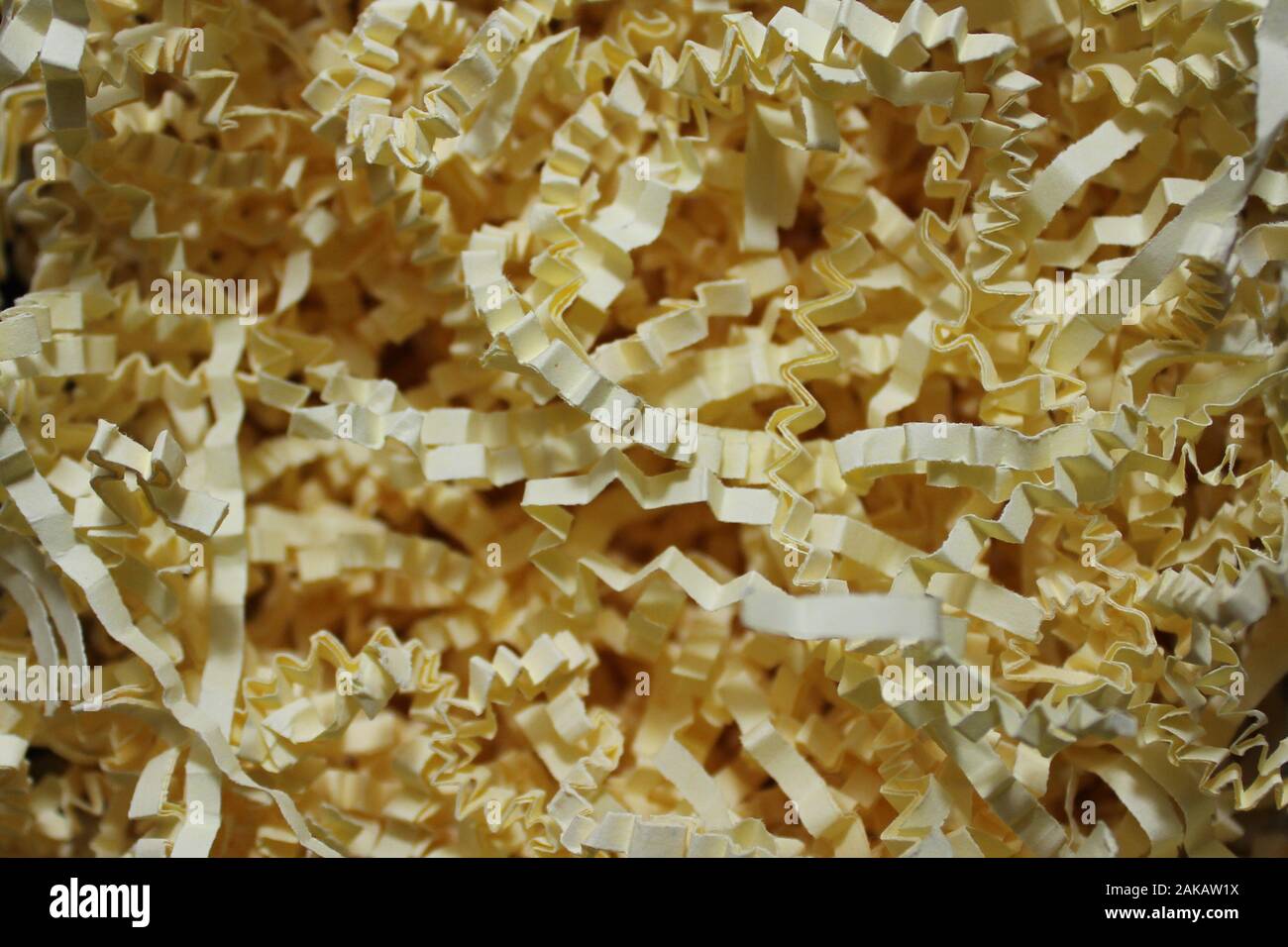 The picture shows fill material of a package Stock Photo - Alamy